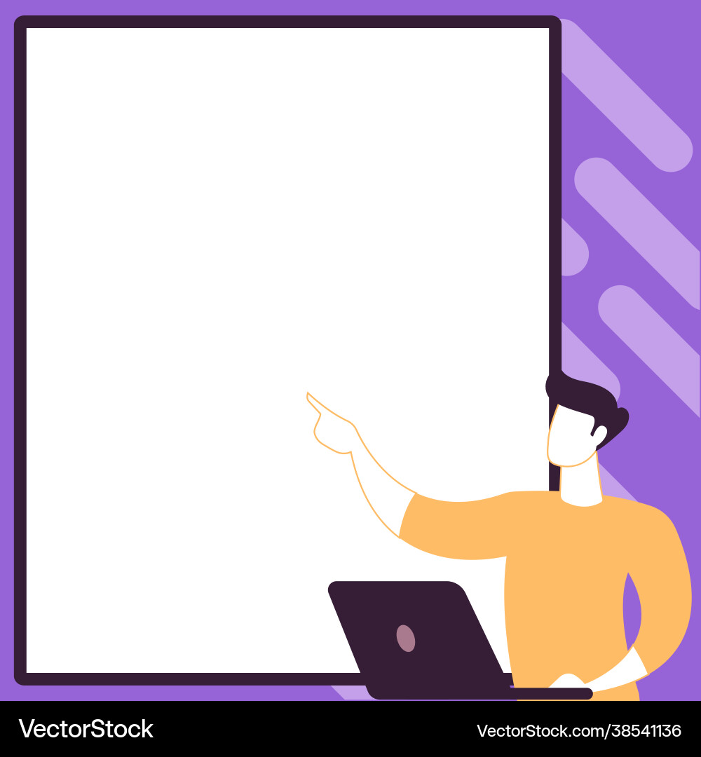 Creating new computerized filing system filling Vector Image