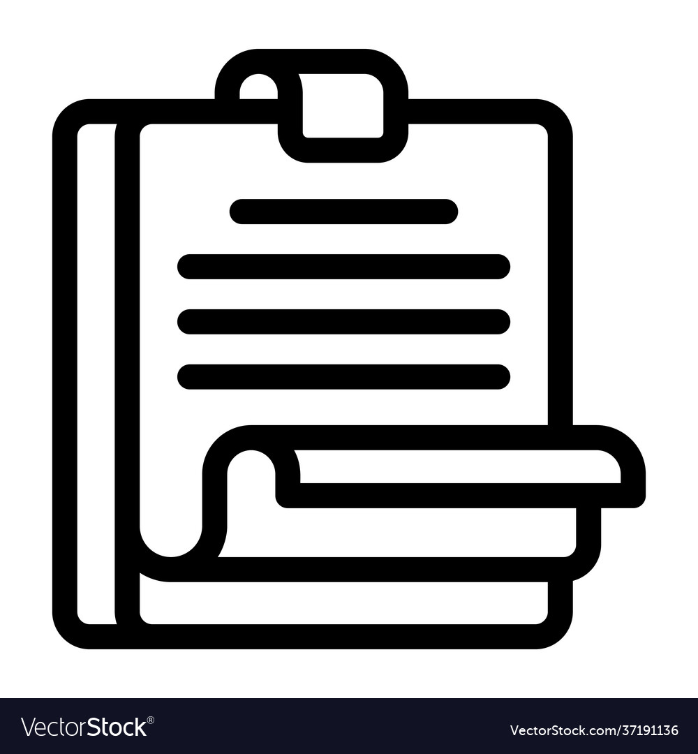 Document Royalty Free Vector Image - VectorStock