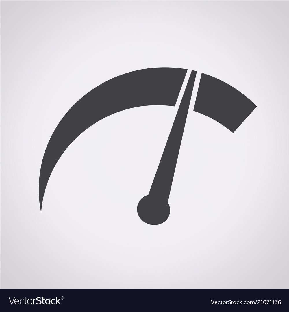 Tachometer icon Royalty Free Vector Image - VectorStock
