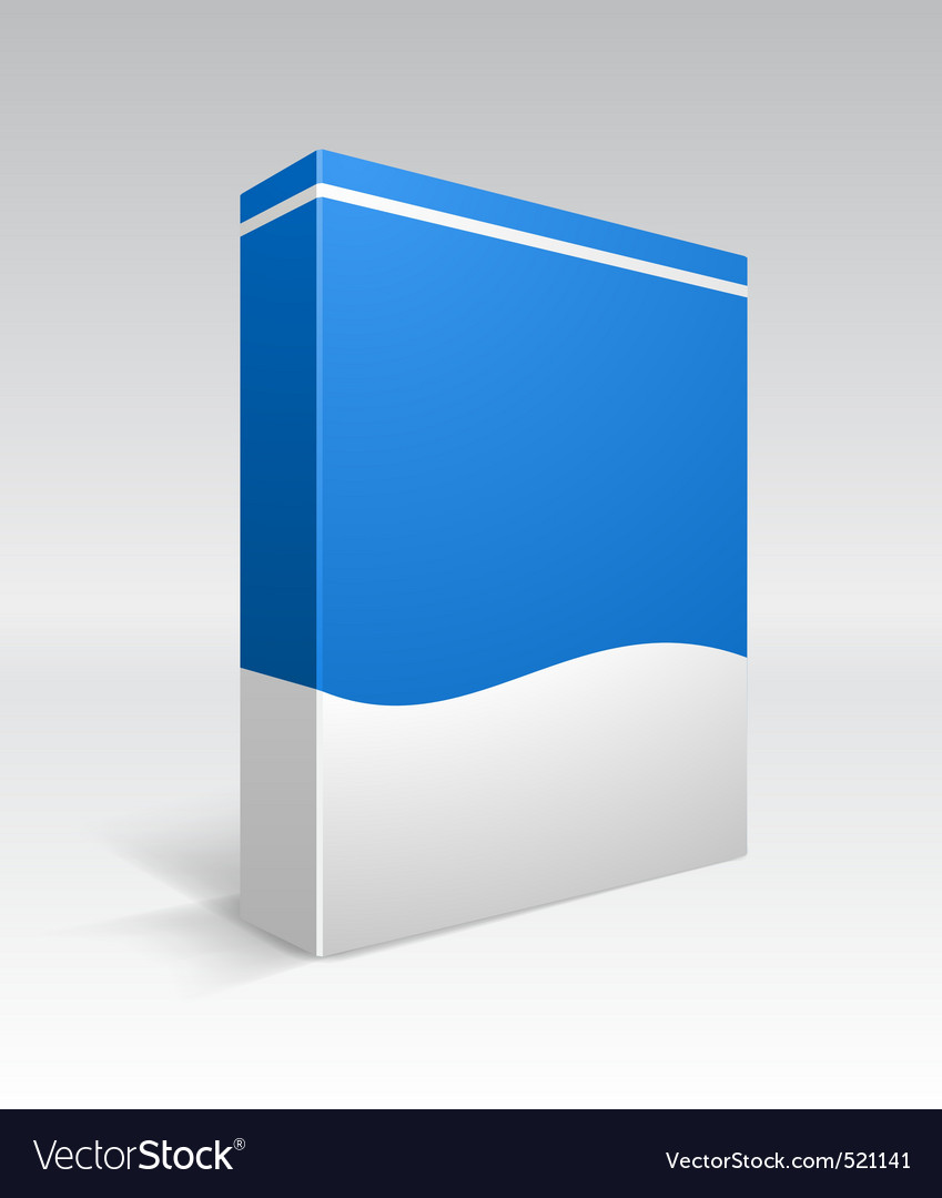 Blank box Royalty Free Vector Image - VectorStock