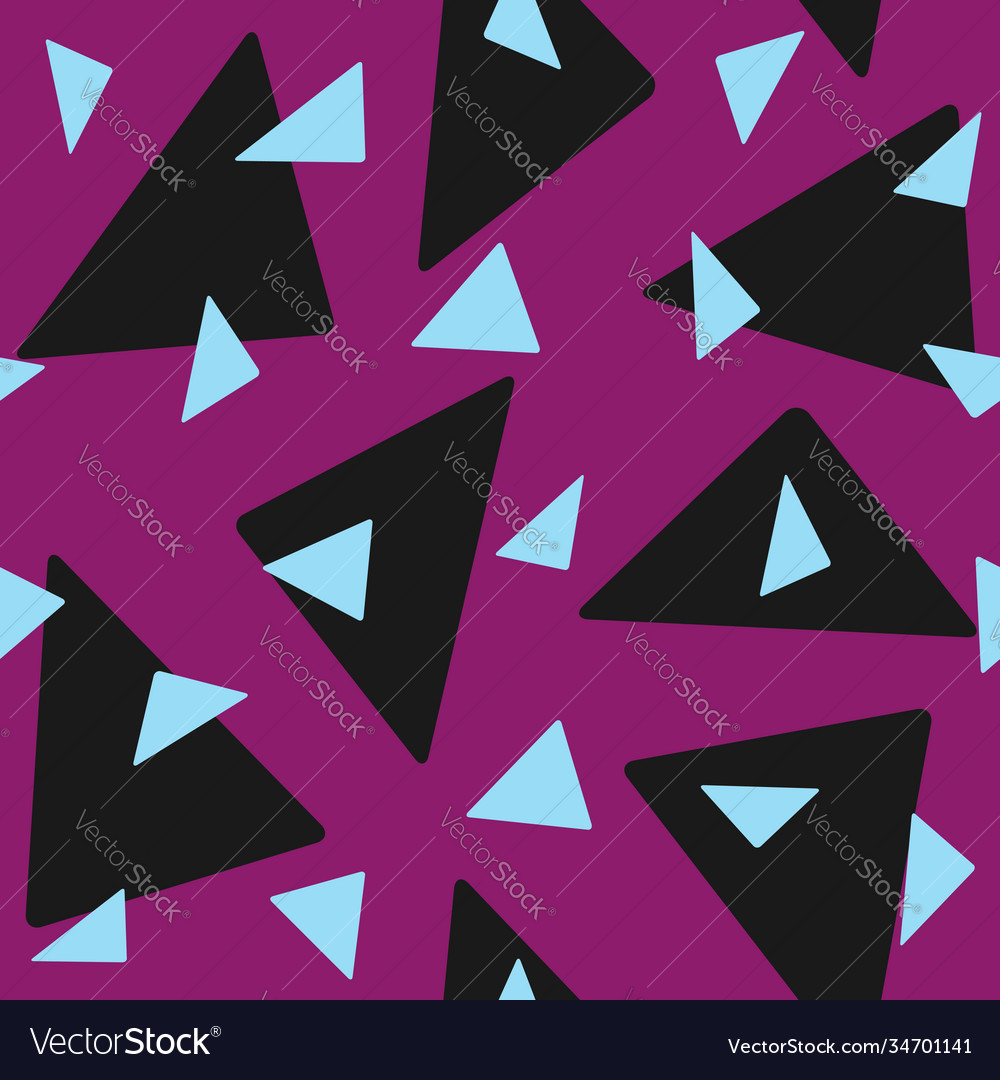 Seamless pattern with randomly scattered Vector Image