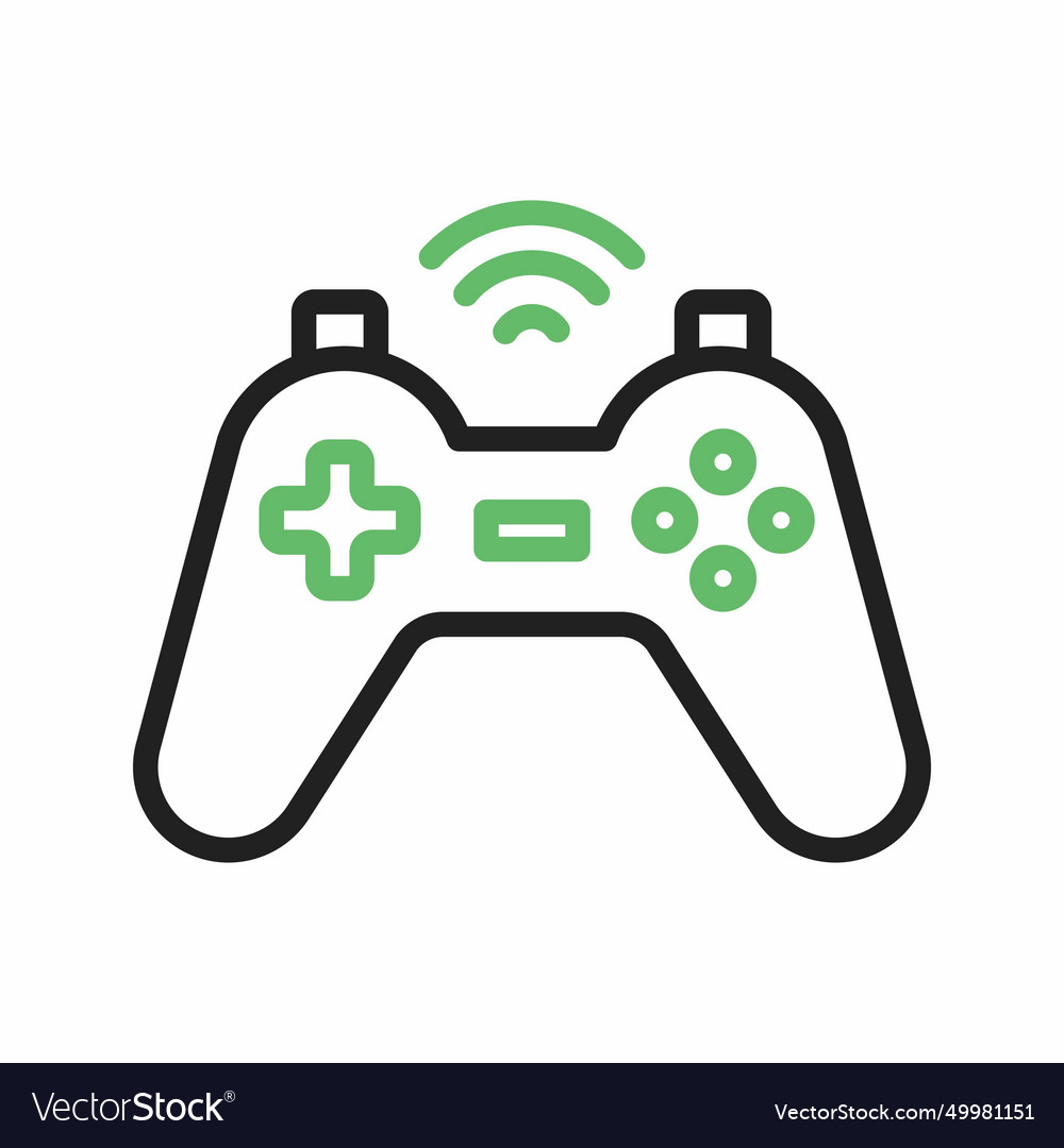 Controller icon image Royalty Free Vector Image
