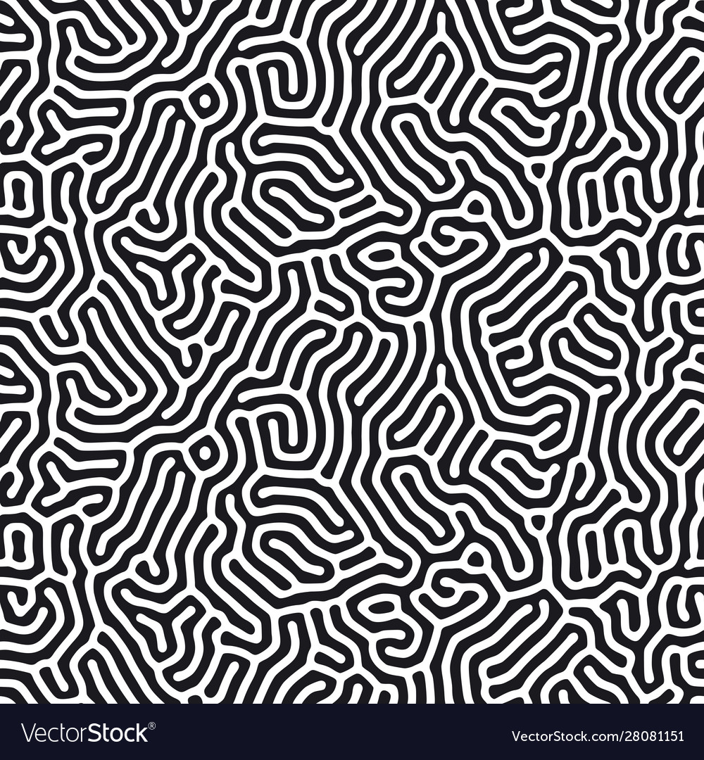 Organic background with rounded lines diffusion Vector Image