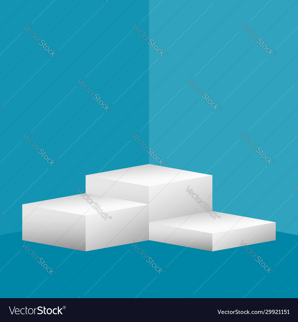 Rectangular boxes for demonstration Royalty Free Vector