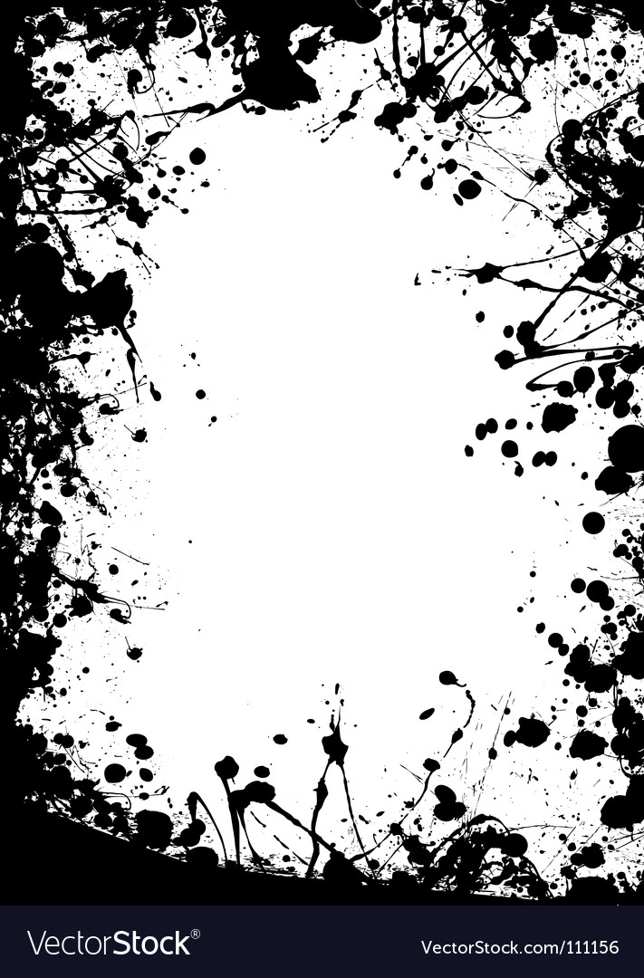 Blob border Royalty Free Vector Image - VectorStock