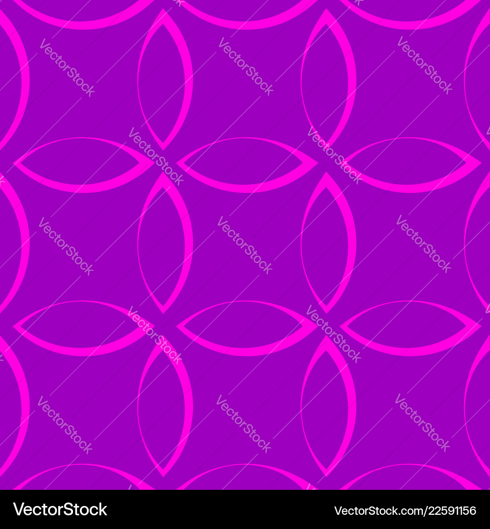 Monochrome repetitive pattern with petal flower Vector Image