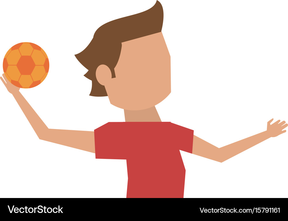 Athlete sport avatar icon image Royalty Free Vector Image