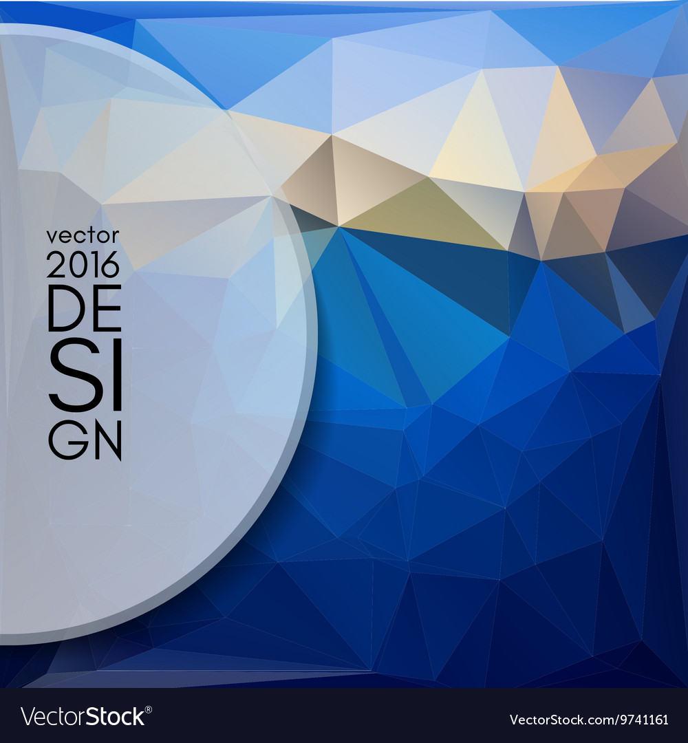 Colorful abstract design template Royalty Free Vector Image