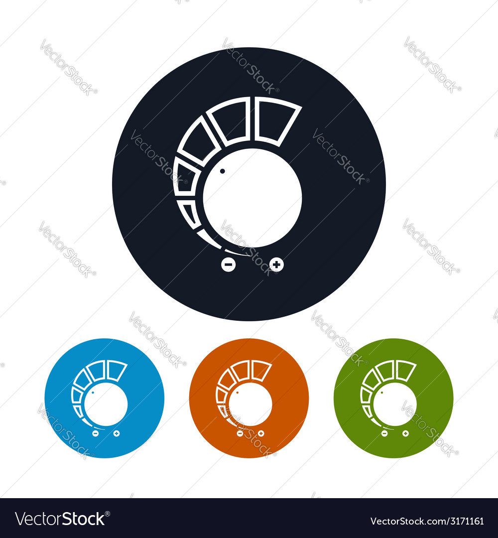 Volume control icon Royalty Free Vector Image - VectorStock