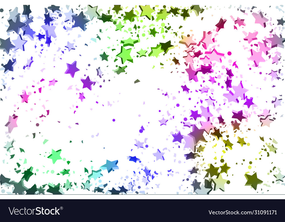 Falling star background Royalty Free Vector Image