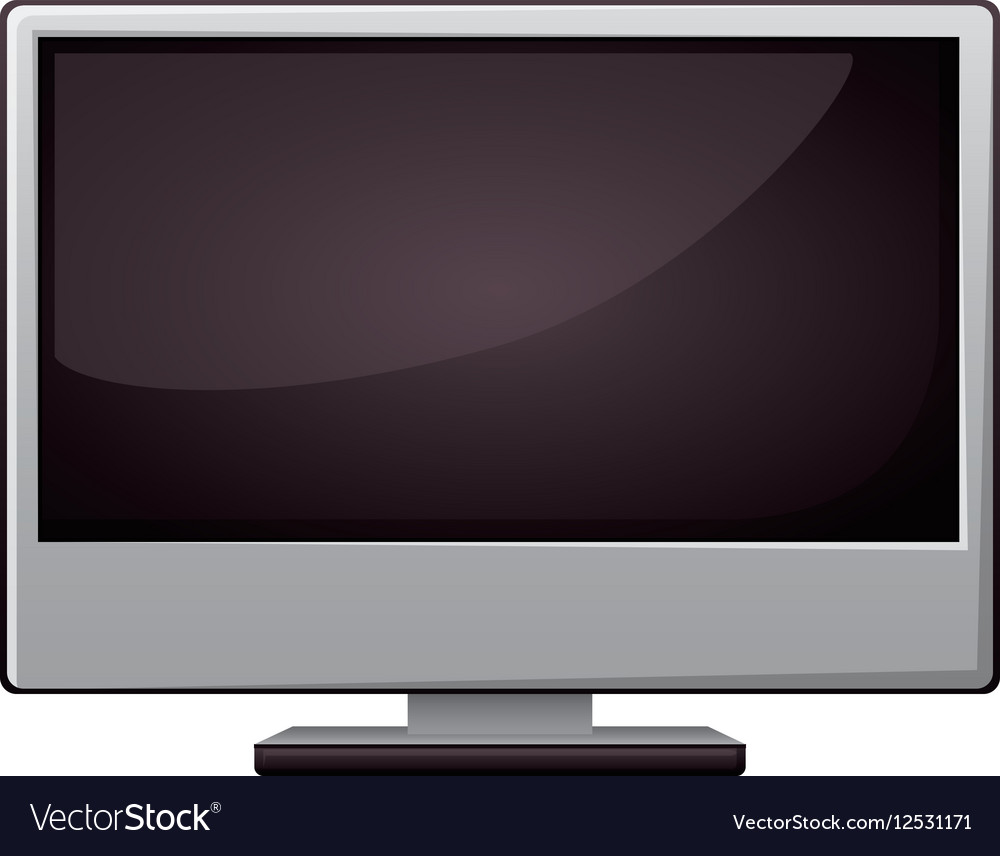 Isolated computer device design Royalty Free Vector Image