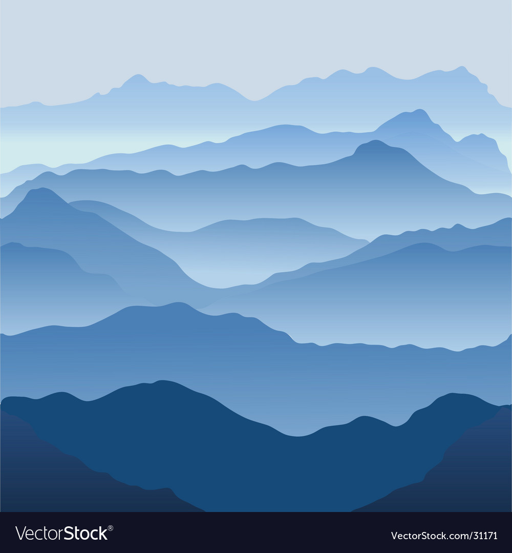 Mountains Royalty Free Vector Image - VectorStock