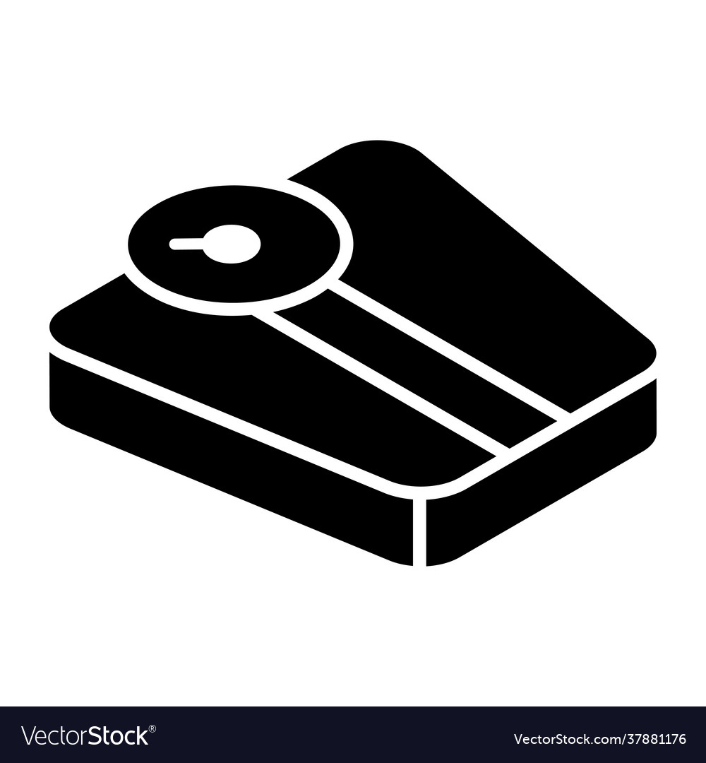 Weight machine Royalty Free Vector Image - VectorStock