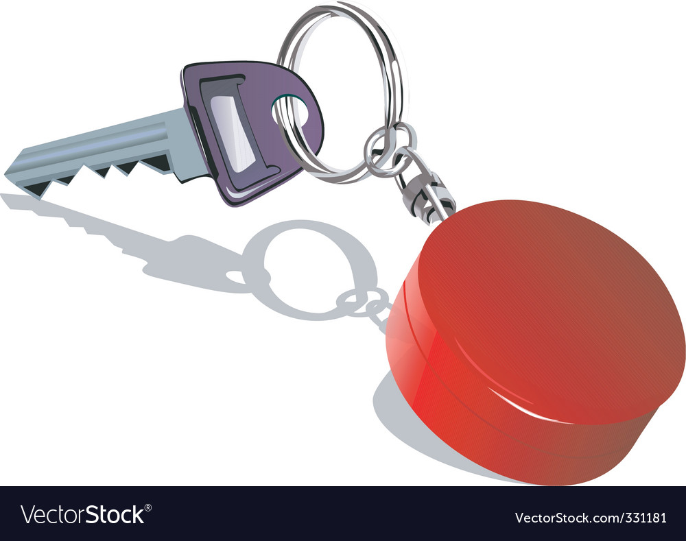 Key chain Royalty Free Vector Image - VectorStock
