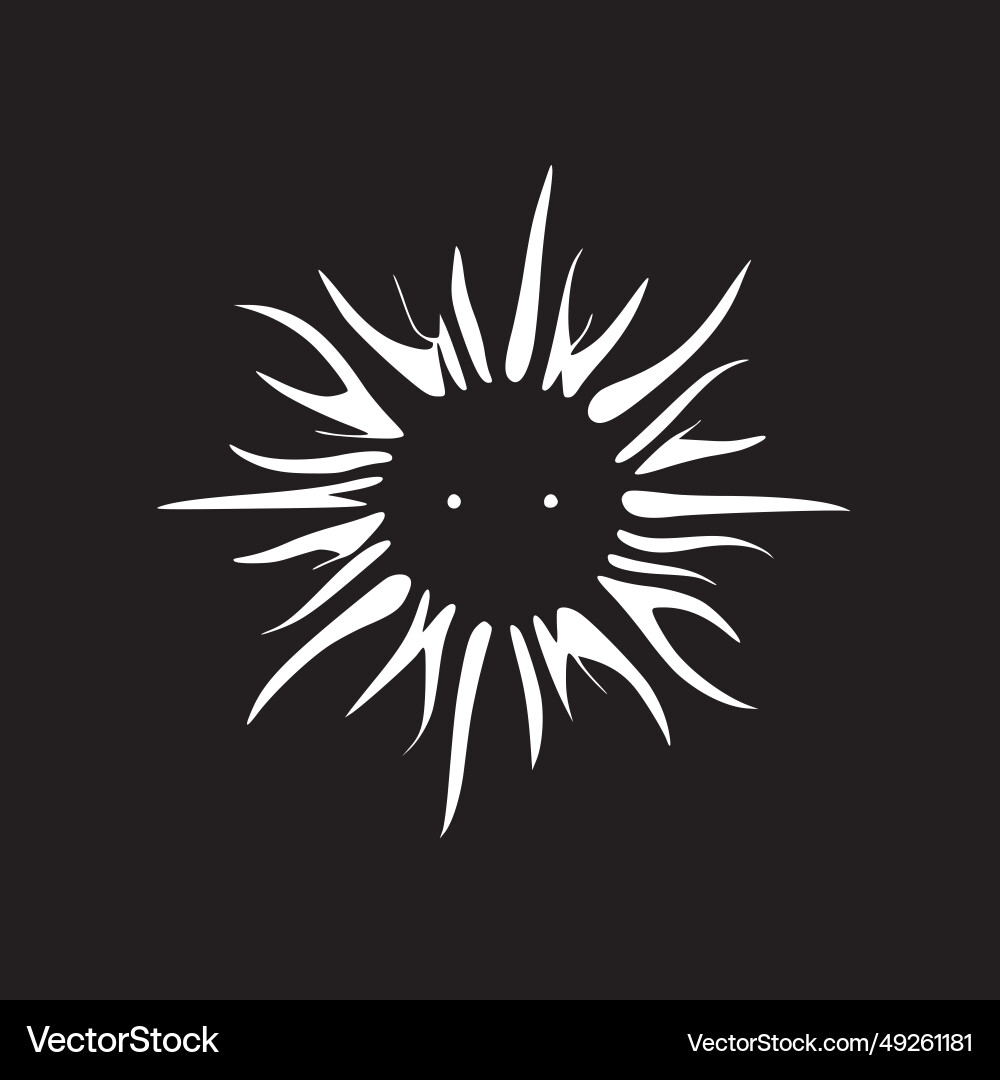 Sun - minimalist and simple silhouette Royalty Free Vector