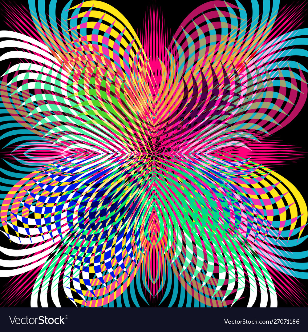 Geometric abstract pattern for your design Vector Image