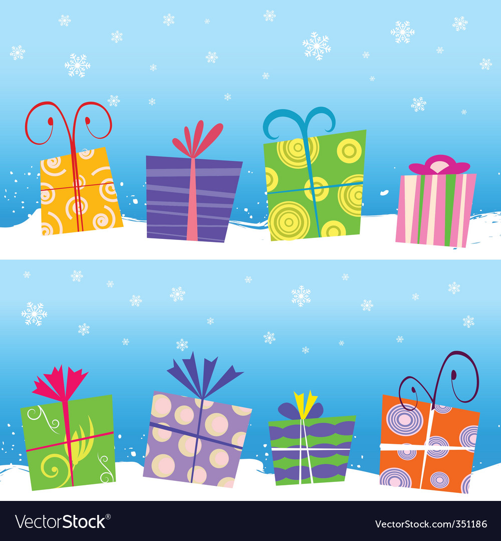 Gift box Royalty Free Vector Image - VectorStock