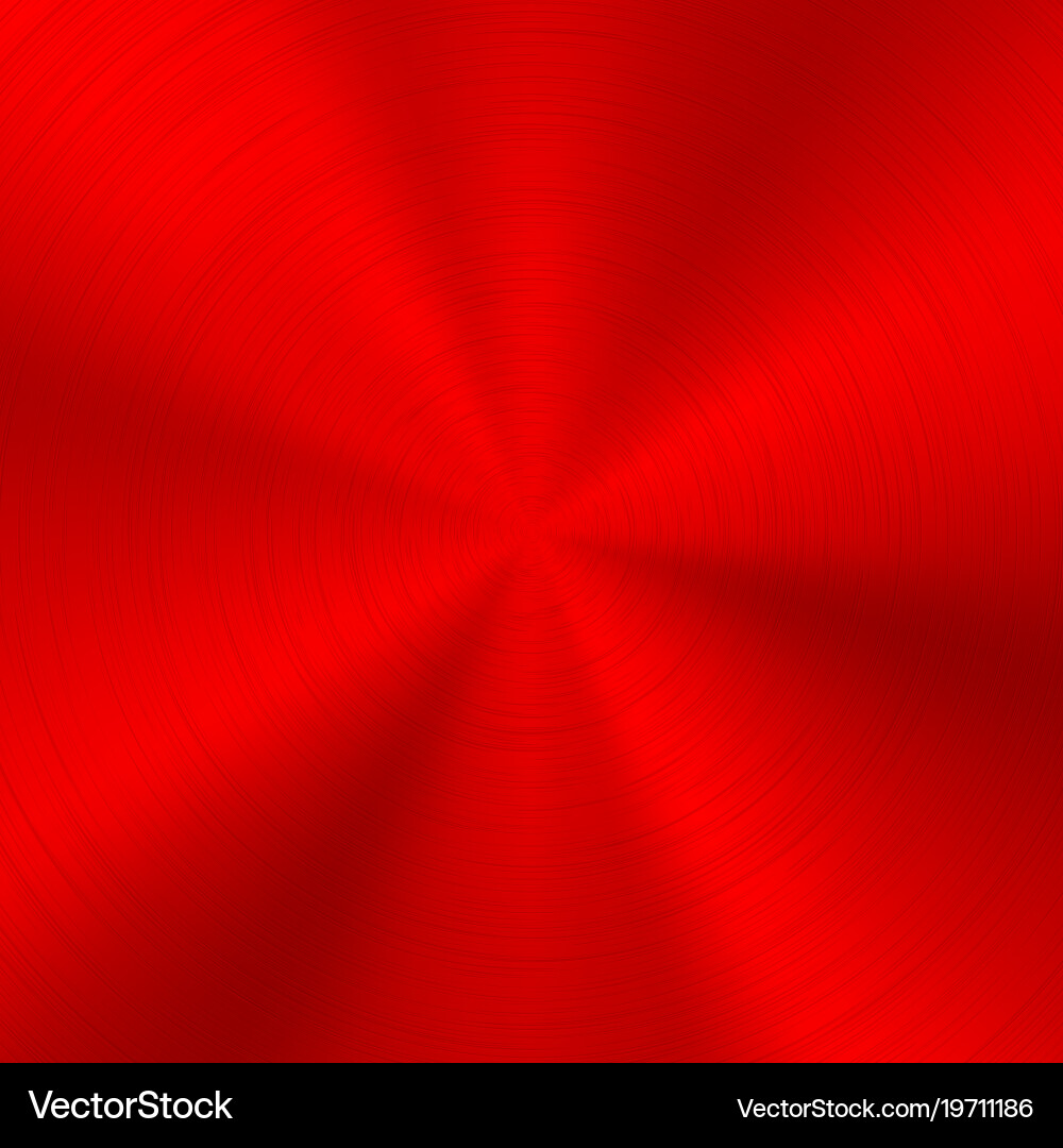 Red technology metal background Royalty Free Vector Image