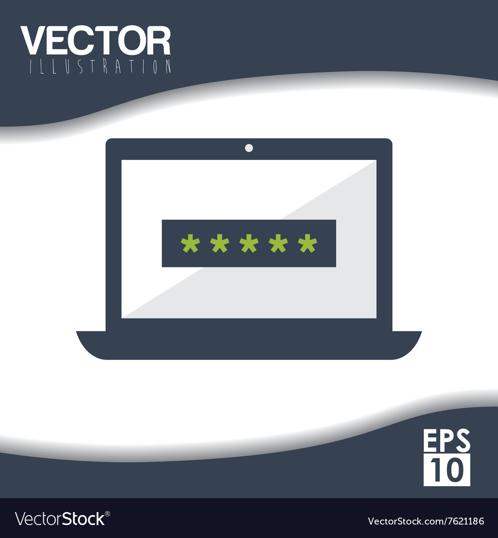 Security system design Royalty Free Vector Image