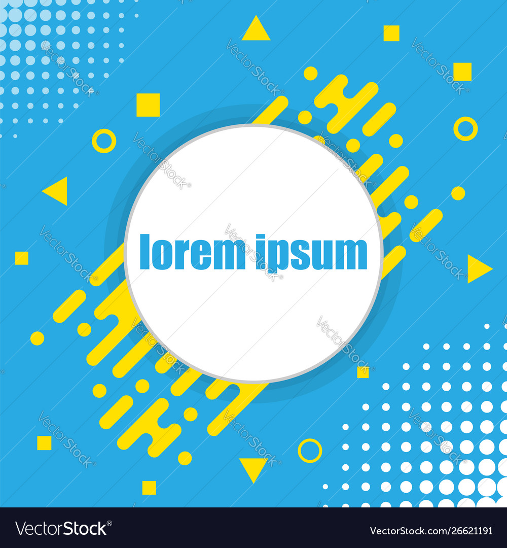 Circle for text background Royalty Free Vector Image