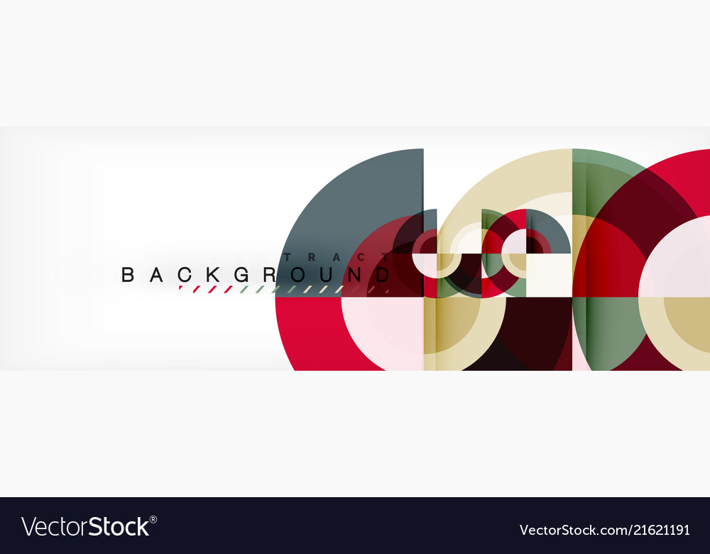 Circular abstract background Royalty Free Vector Image