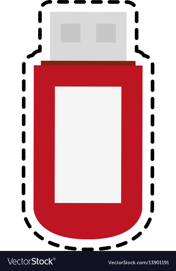 Flash disk icon Royalty Free Vector Image - VectorStock