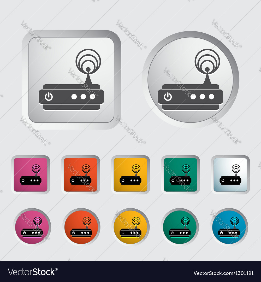 Router Royalty Free Vector Image - VectorStock