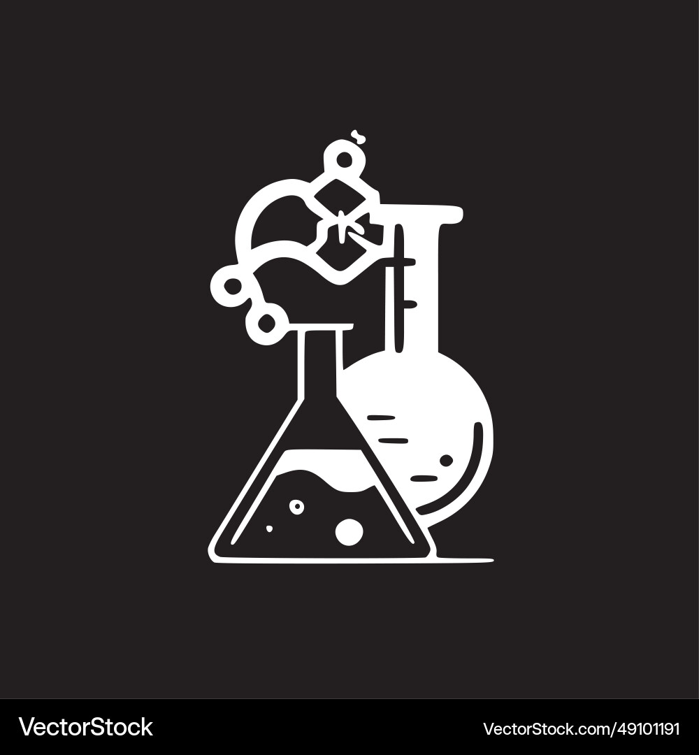 Science - high quality logo ideal for t-shirt Vector Image