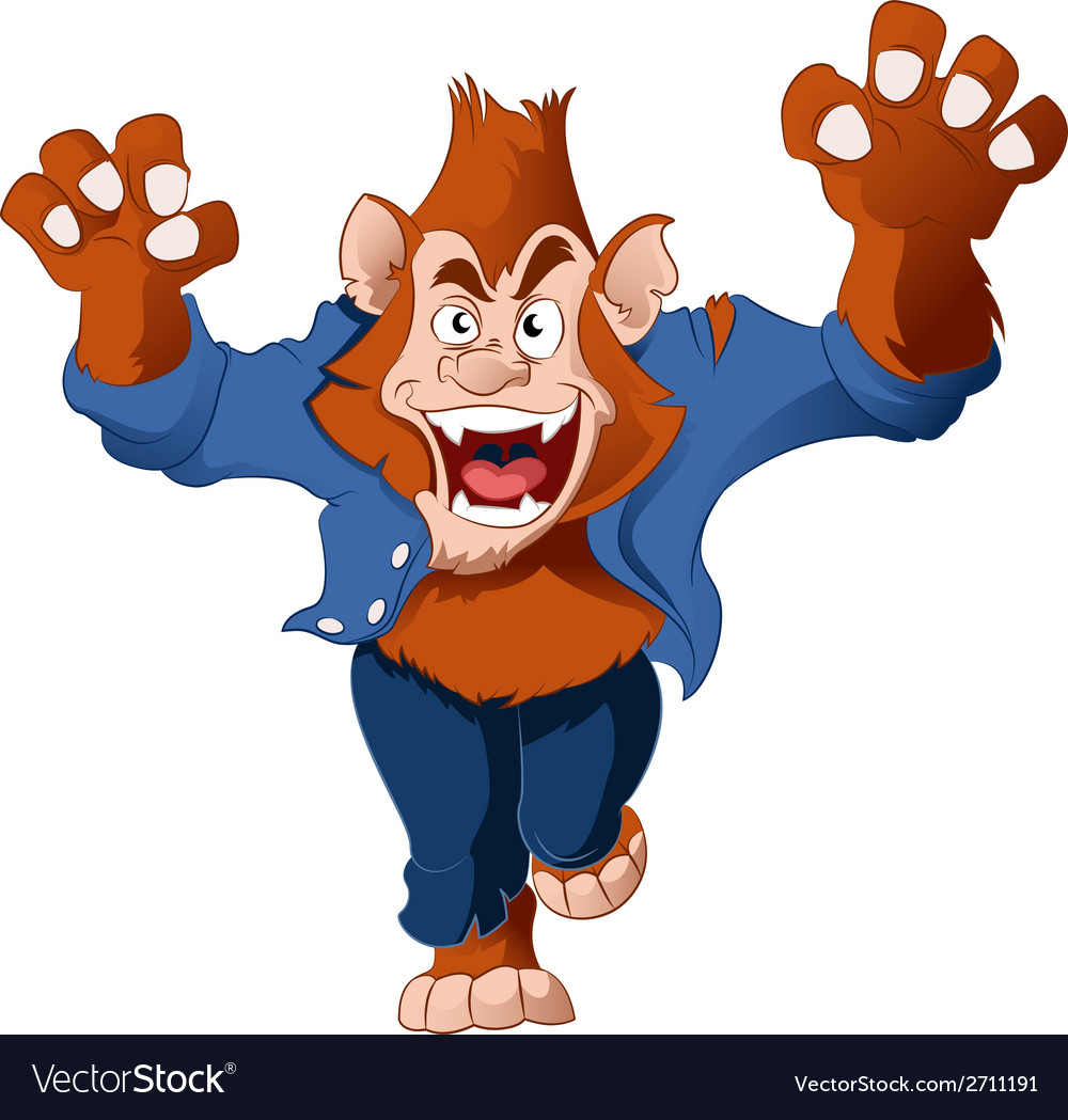 Werewolf Royalty Free Vector Image - VectorStock