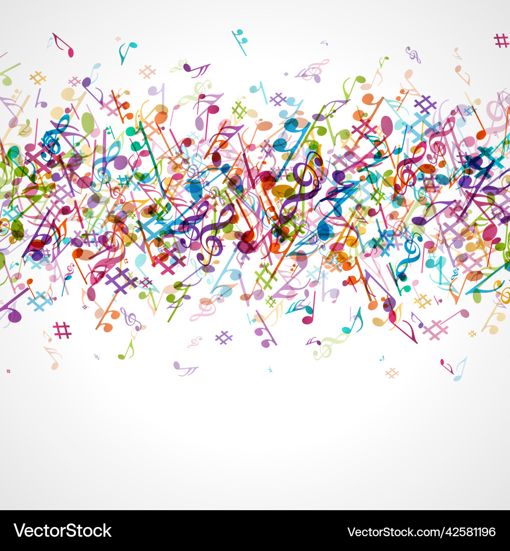Abstract pile of colored notes clipart Royalty Free Vector