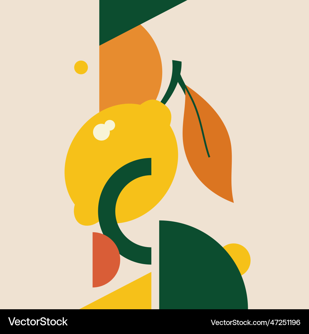 Graphics in a minimalistic fashionable Royalty Free Vector