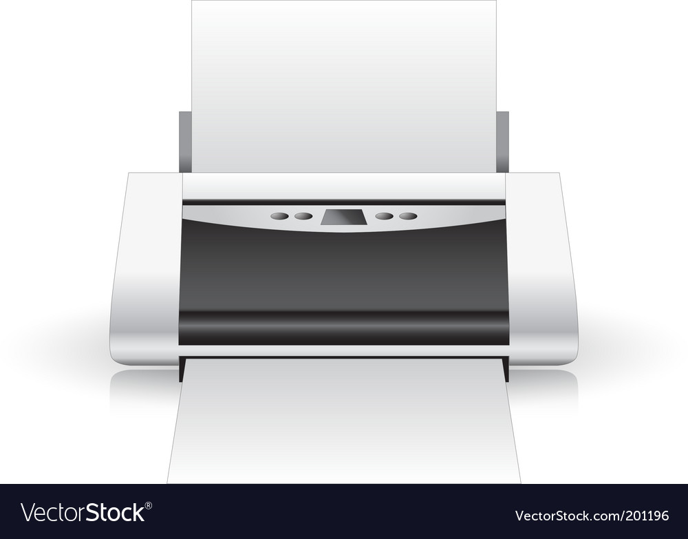 Printer Royalty Free Vector Image - VectorStock