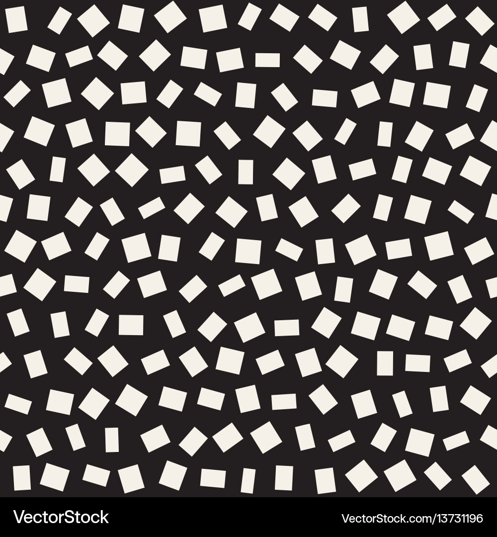 Trendy texture with scattered geometric shapes Vector Image