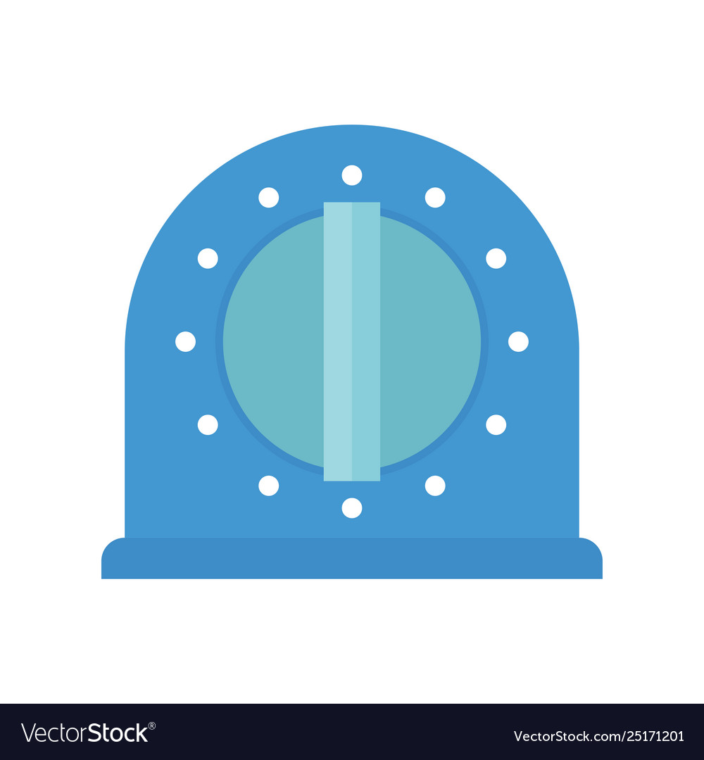 Kitchen timer icon kitchen stuff Royalty Free Vector Image