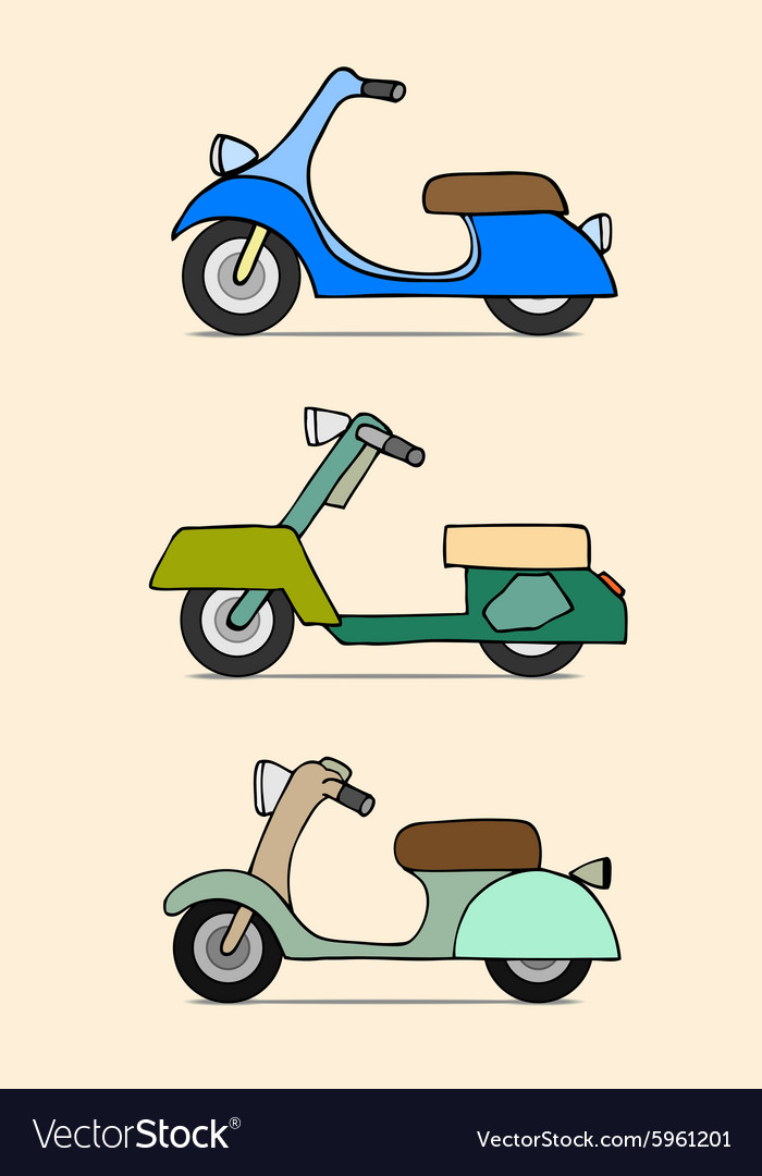 Motorcycle Royalty Free Vector Image - VectorStock
