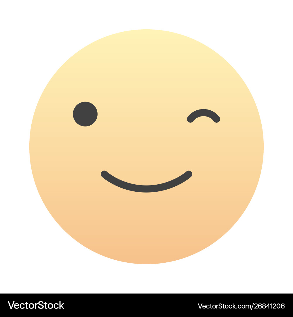 Emoji icon face expression modern design Vector Image