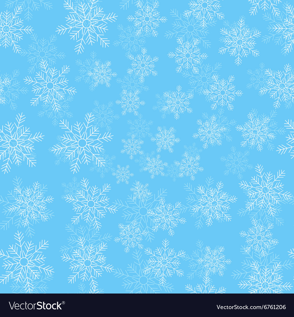 Snowfall background Royalty Free Vector Image - VectorStock