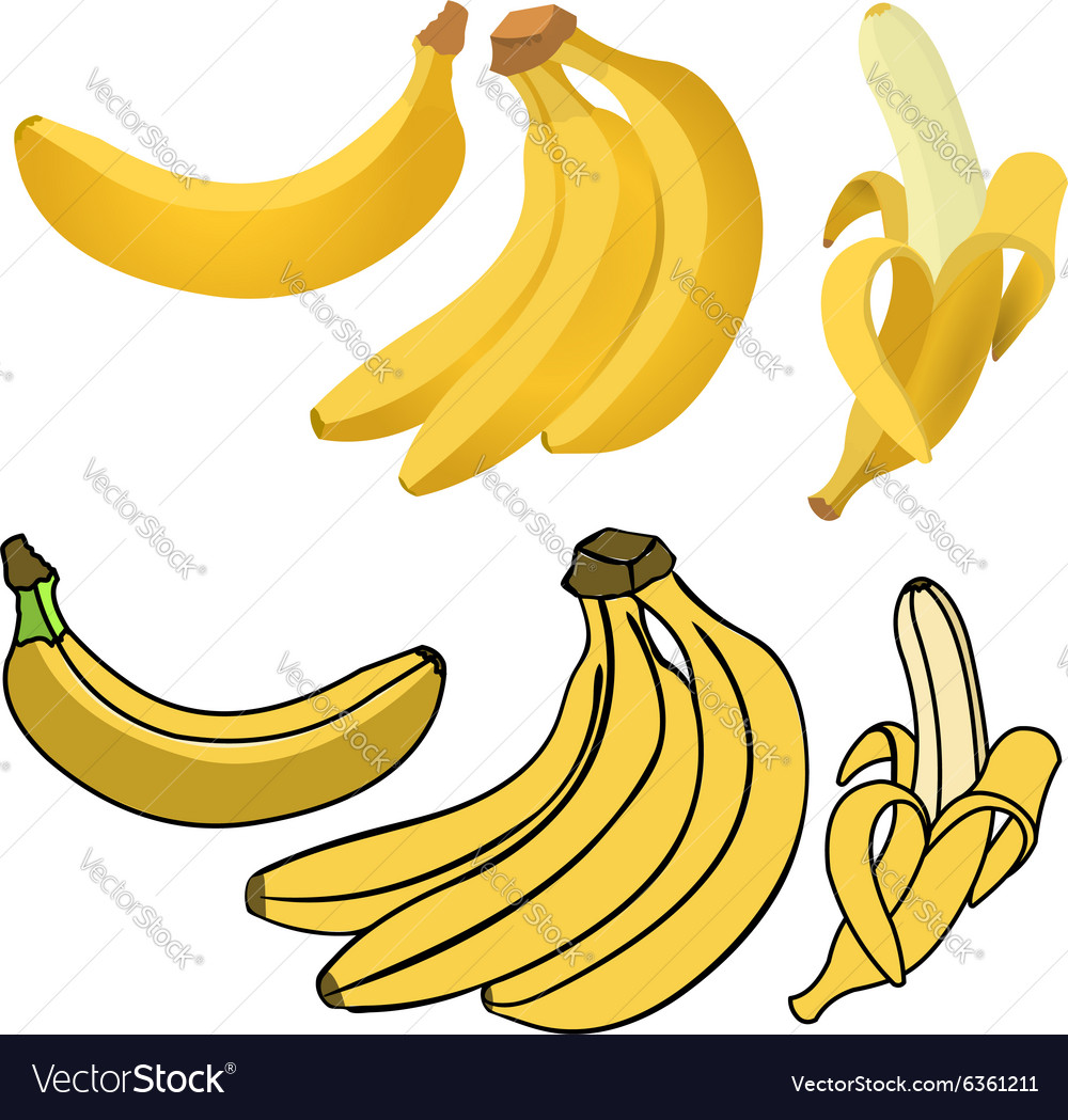 Banana Royalty Free Vector Image - VectorStock