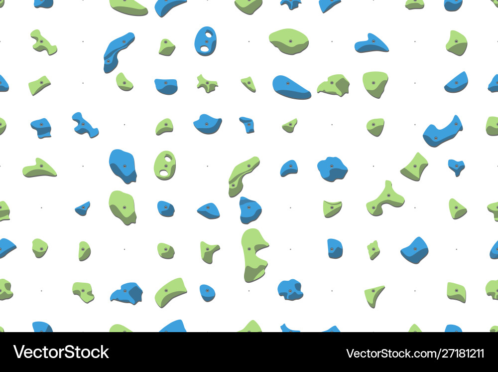 Holds for rock climbing Royalty Free Vector Image