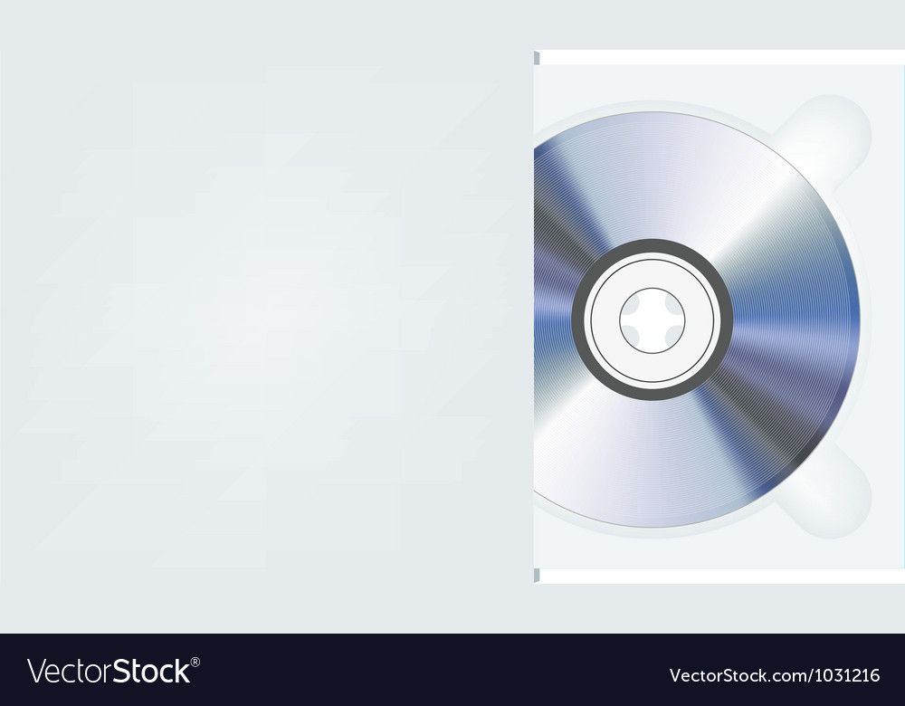 Compact disc Royalty Free Vector Image - VectorStock