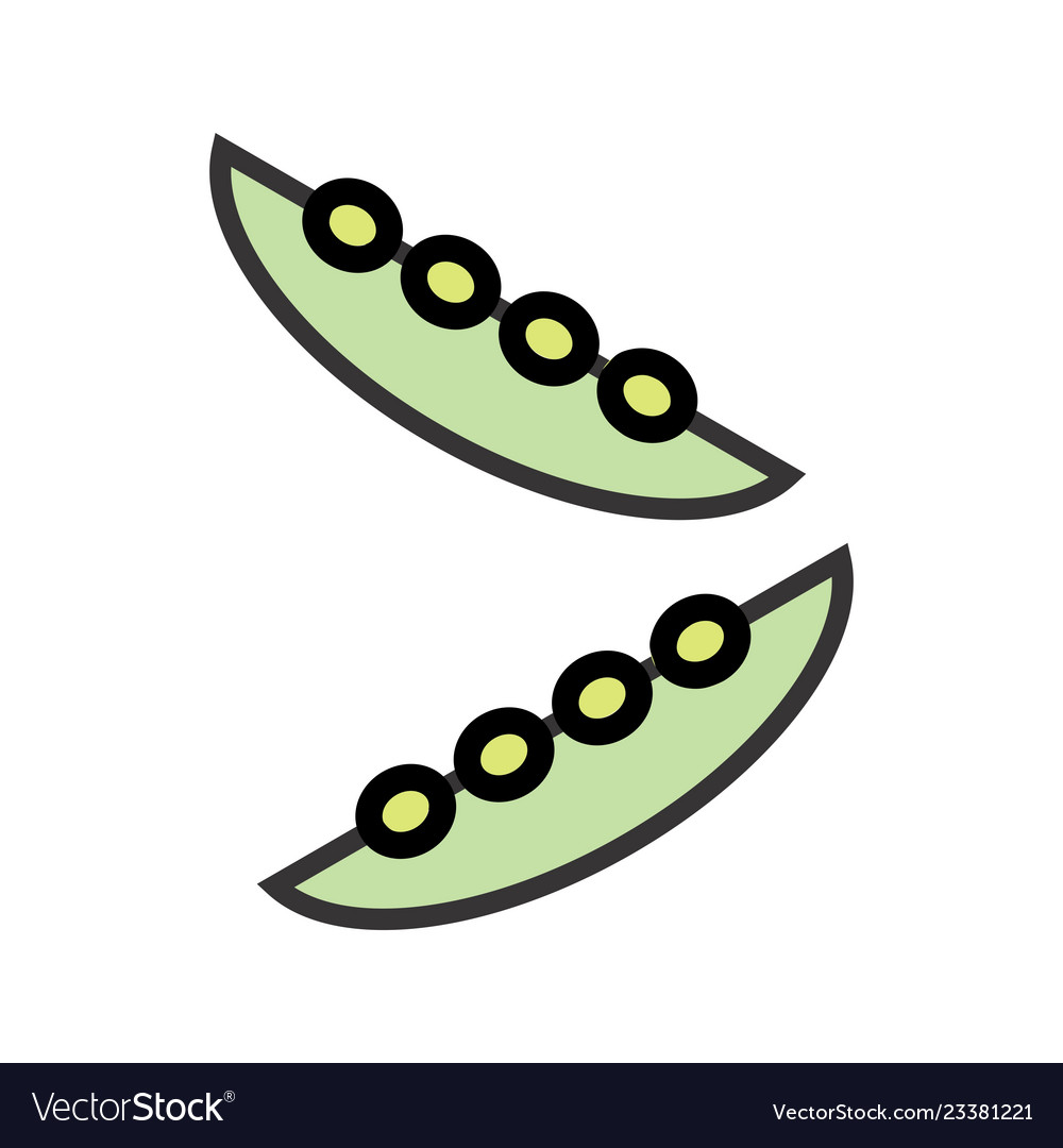 Beans icon Royalty Free Vector Image - VectorStock
