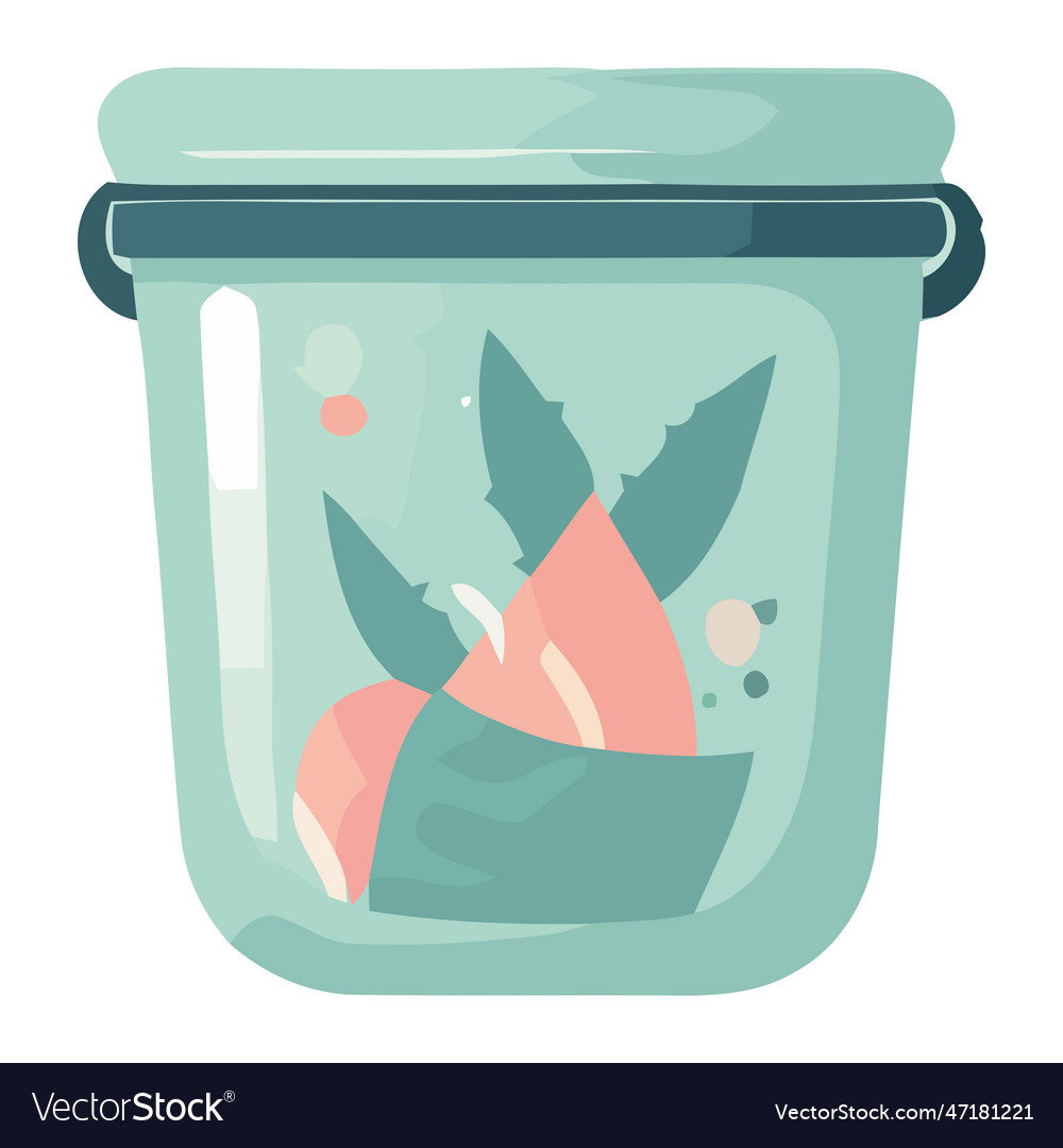 Kitchen conteiner design Royalty Free Vector Image