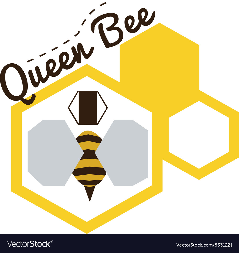 Queen Bee Royalty Free Vector Image - VectorStock
