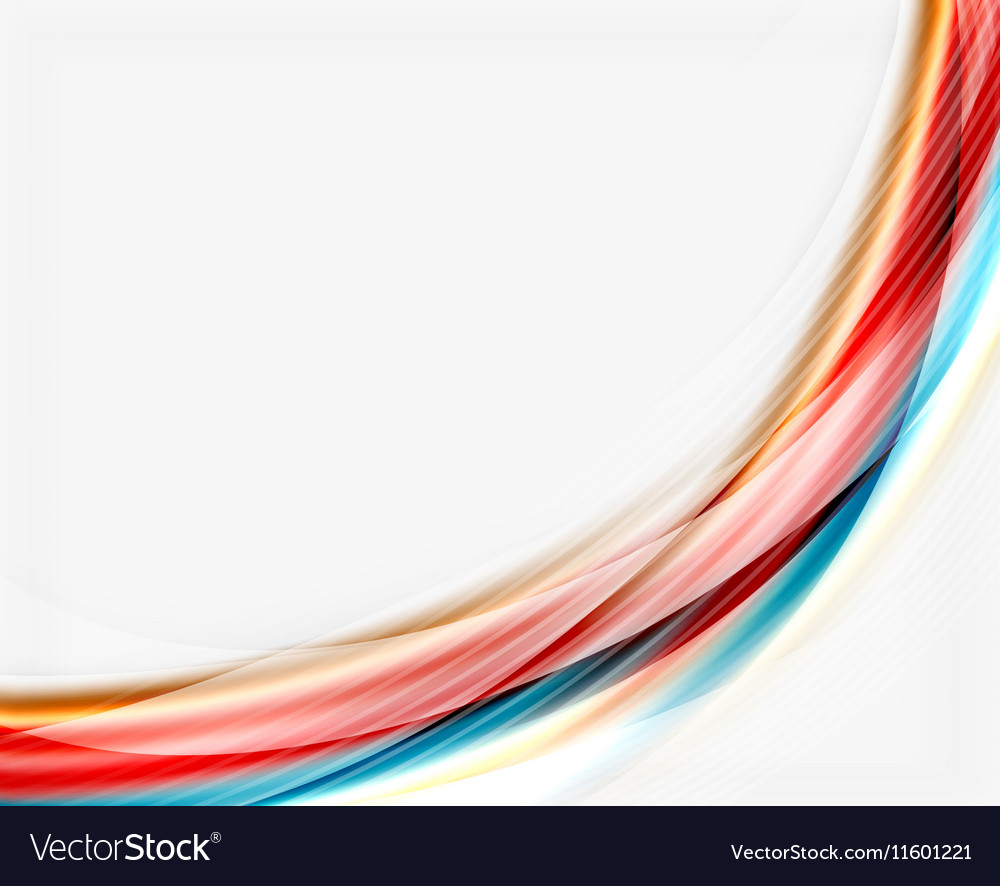 Translucent wave line business Royalty Free Vector Image