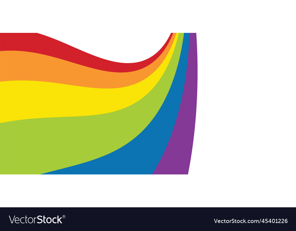 Blank rainbow abstract colorful background Vector Image