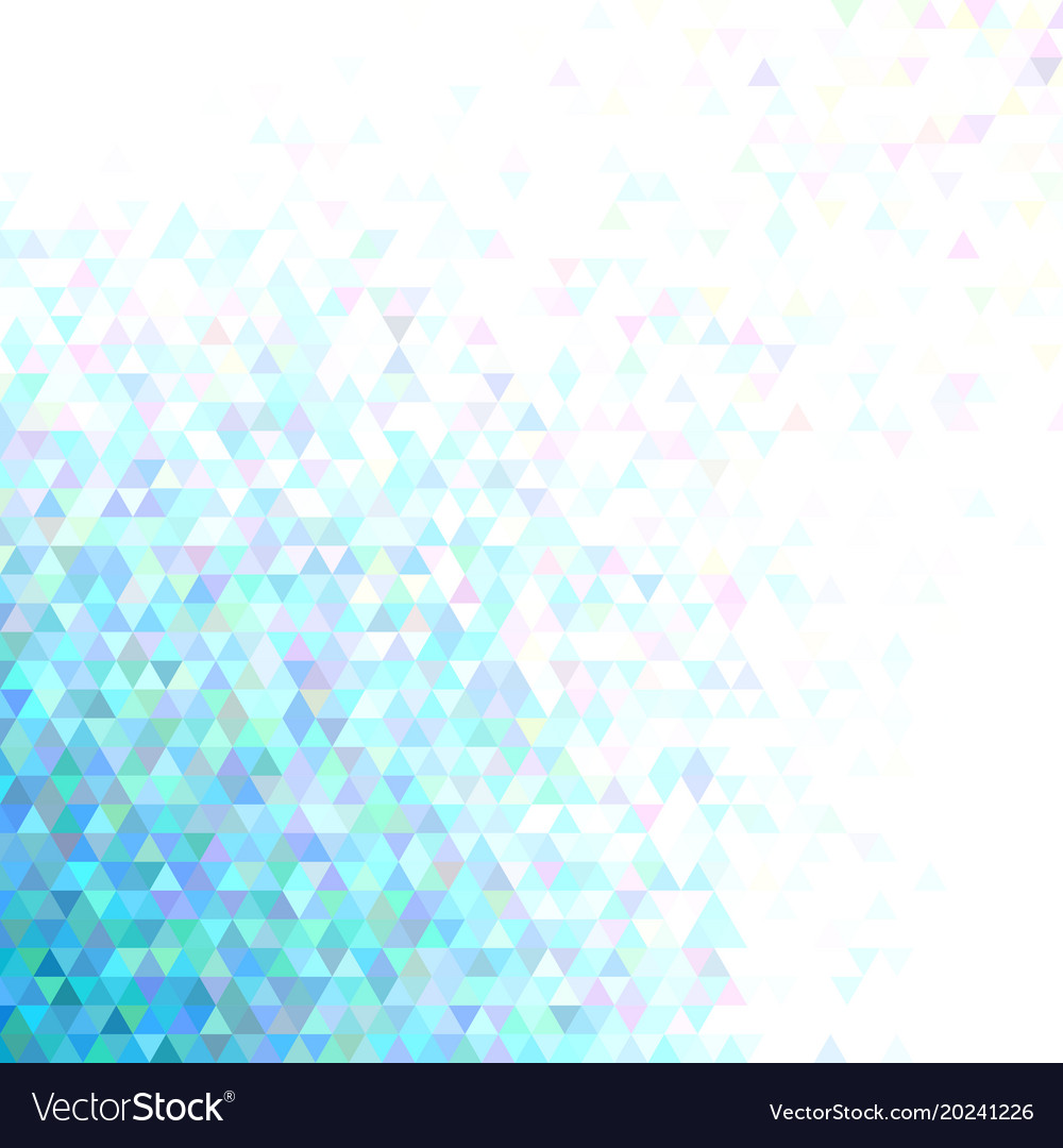 Geometric polygonal triangle pattern background Vector Image