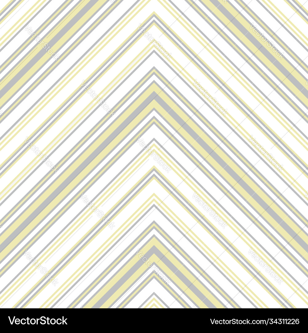 Yellow chevron diagonal stripes seamless pattern Vector Image