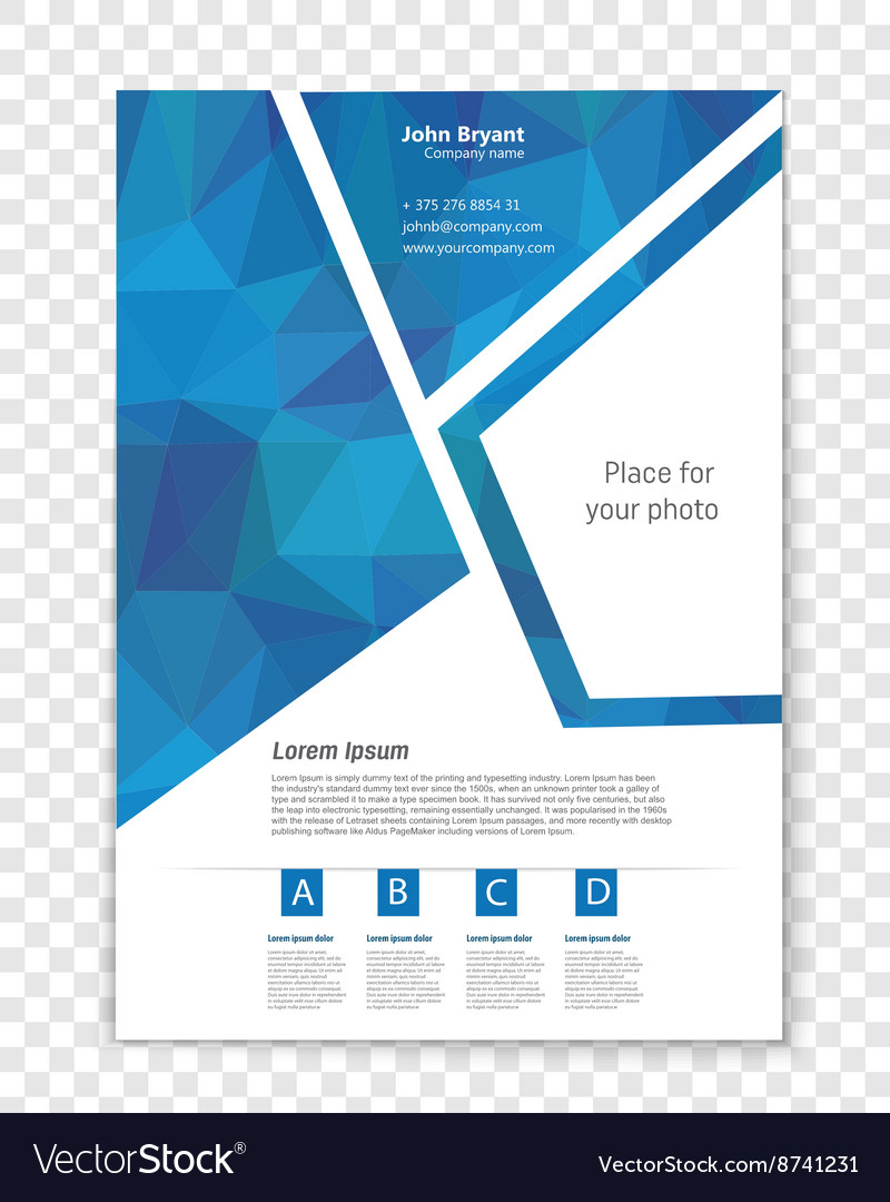 Abstract layout background for web Royalty Free Vector Image