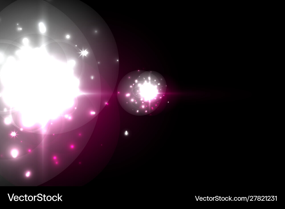 Glowing neon light holiday decoration Royalty Free Vector