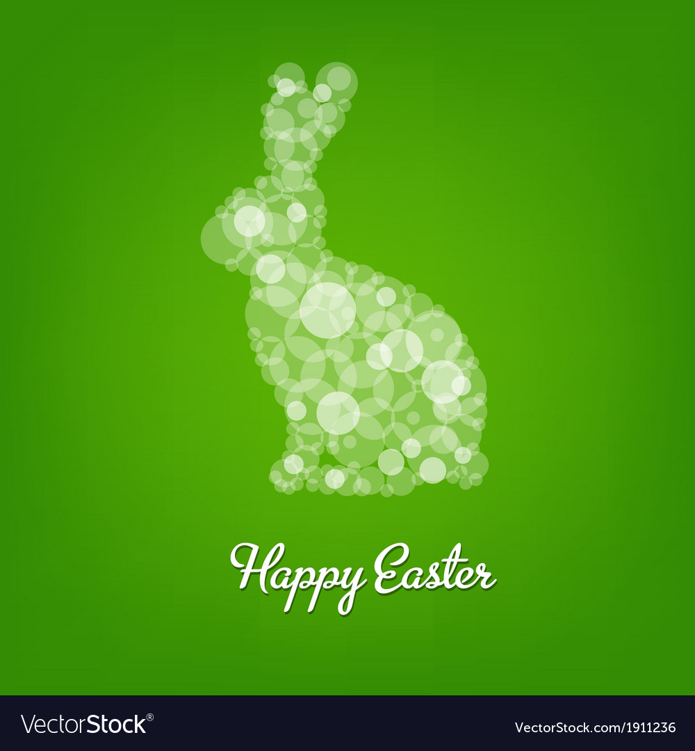 Easter rabbit Royalty Free Vector Image - VectorStock